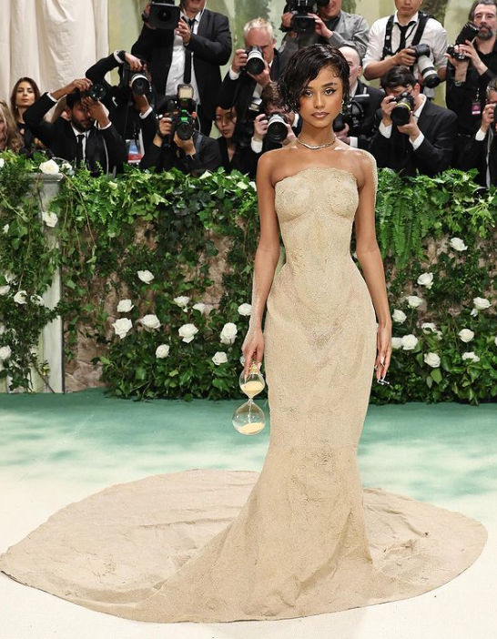 Met Gala: cómo se hizo el vestido de arena de Tyla