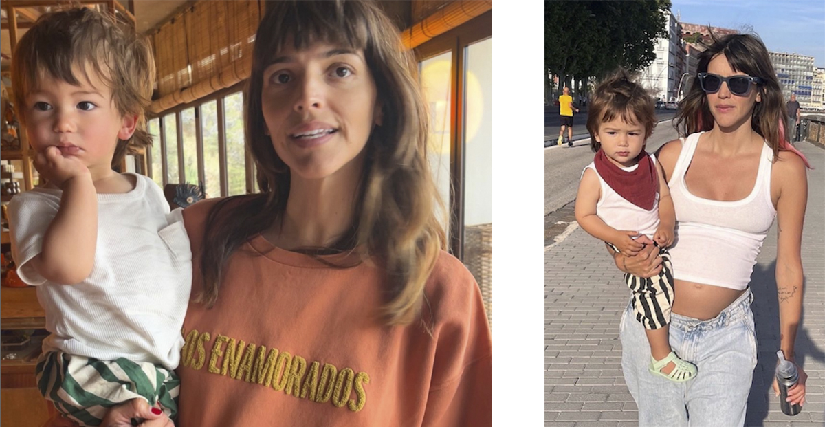 Calu Rivero embarazada: mostró su pancita paseando por Nápoles