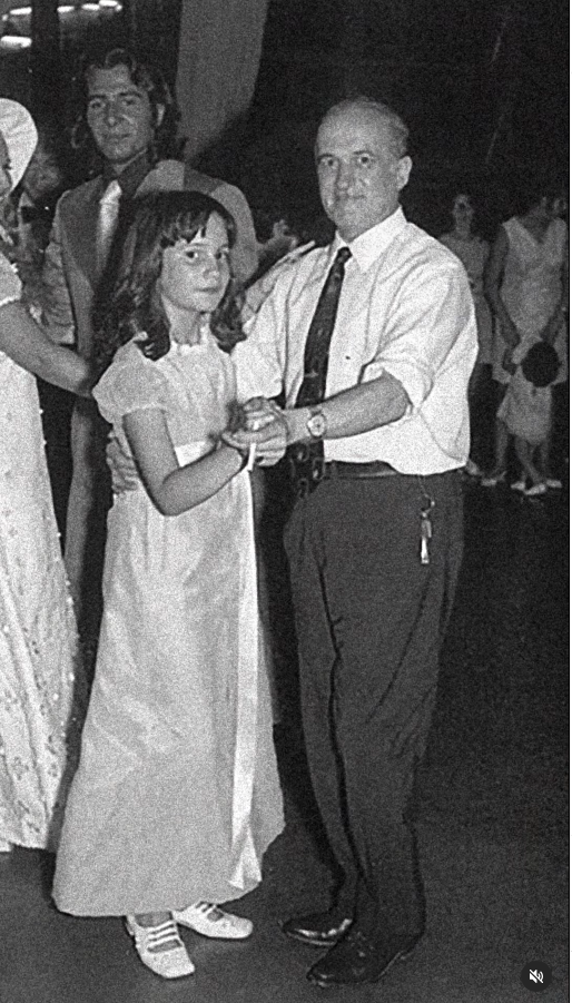 Las fotos de Lucía Galán con su papá