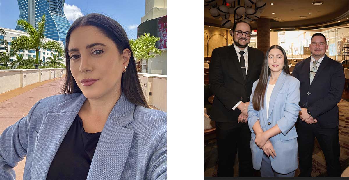 Lara Fischer, la argentina que trabaja en el Hard Rock de Miami