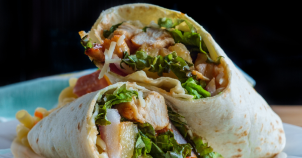 La receta fácil de wraps de ricota (queso cottage)