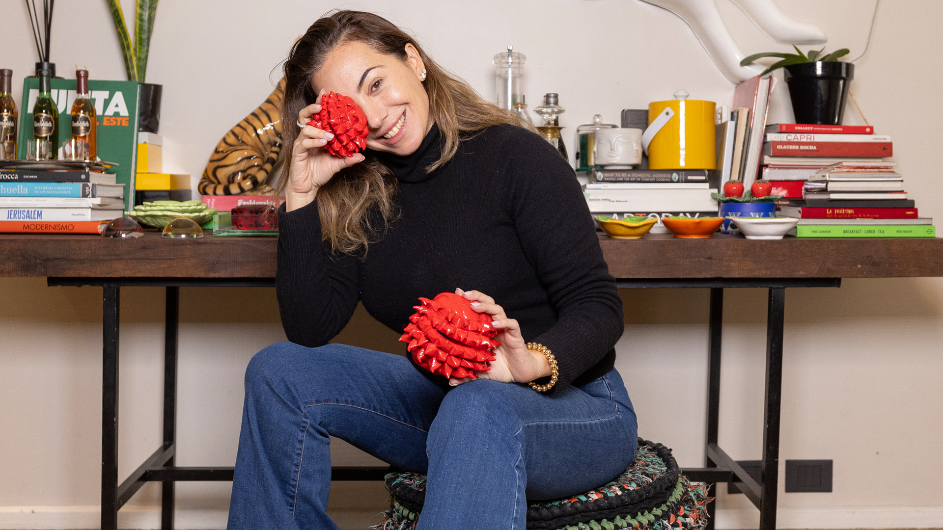 para ti DEPTO #3: el departamento “en rosa” con arte y diseño de Yanina ...