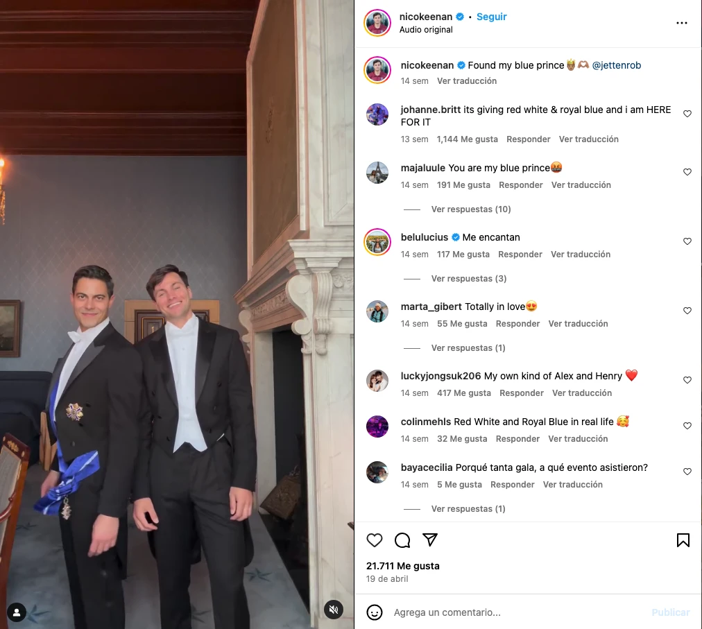 Nicolas Keenan y Rob Jetten: su historia de amor en Paris 2024