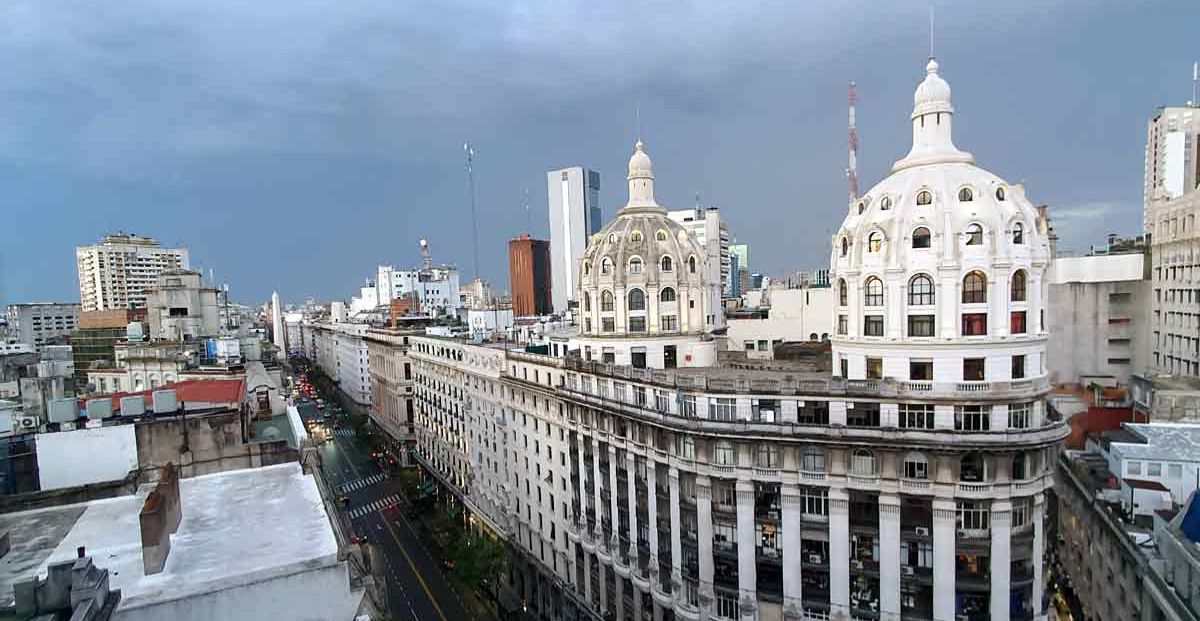 Massimiliano Bencich, el icónico edificio con cúpulas gemelas