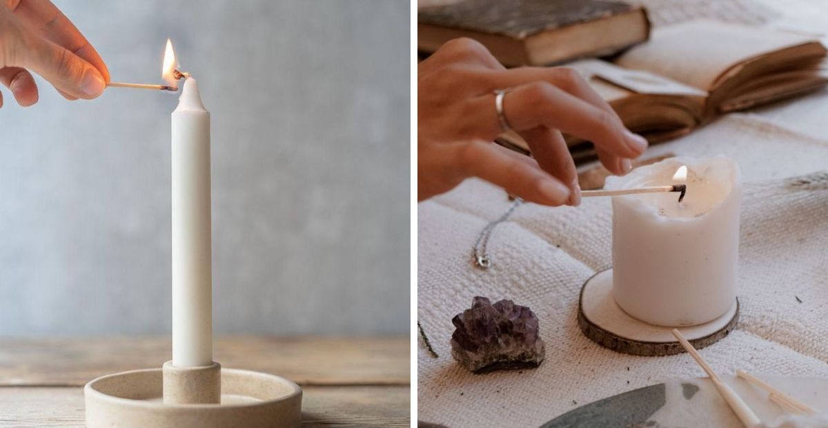 Ritual de la vela blanca para atraer la abundancia