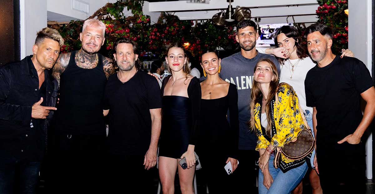 Las fotos de Marcelo Tinelli y sus hijos en Miami: cena en familia