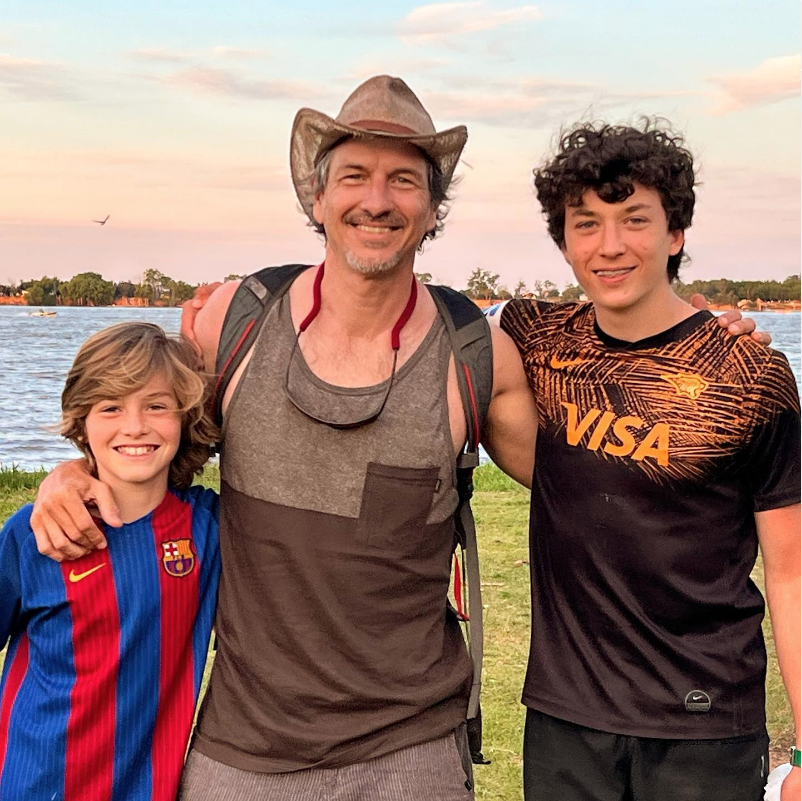 Federico Amador lloró con las palabras de Flor Bertotti