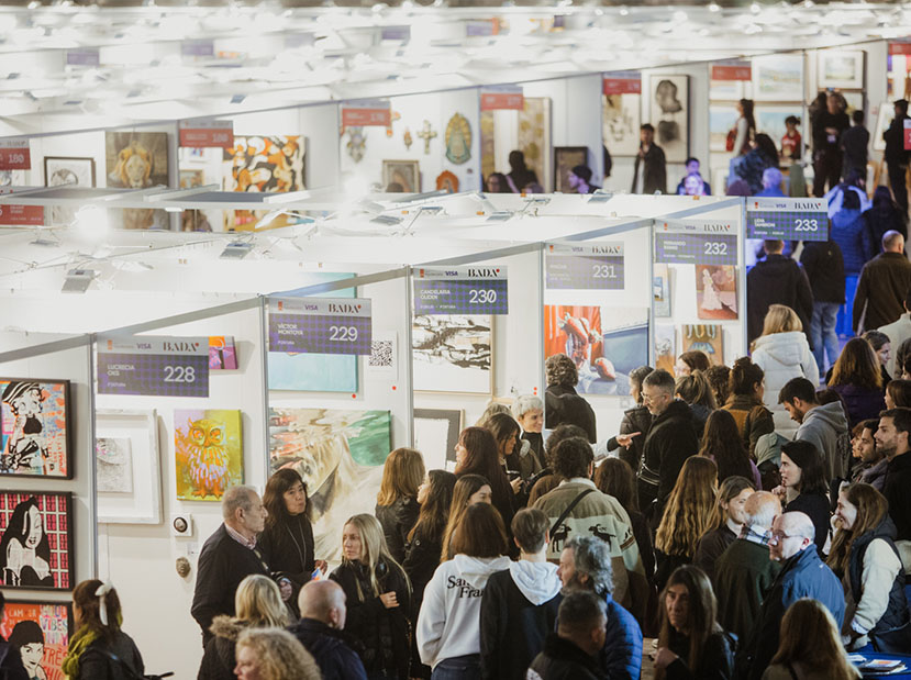 Las fotos de BADA, el evento de arte que conecta al artista y el público