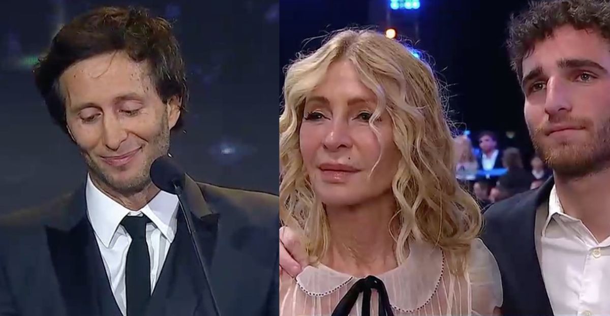 L'émotion de Cris Morena pour l'hommage de Tomás Yankelevich, son fils ...