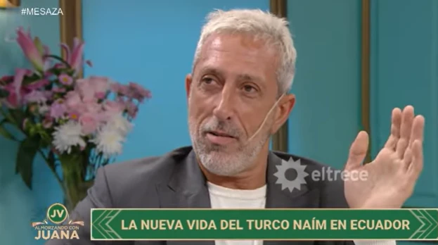 El Turco Naim dio detalles de su nueva vida en Ecuador