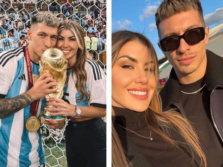 Lisandro Martínez y Muri Benitez López serán padres: así fue el anuncio