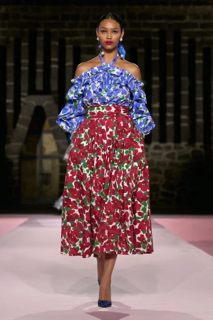 Carolina Herrera presentó una increíble colección en México