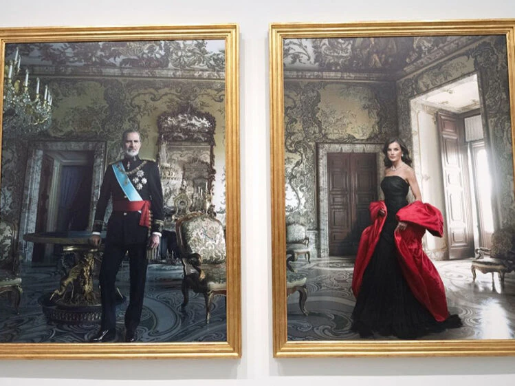 Los retratos oficiales de Felipe VI y Letizia Ortiz by Annie Leibovitz