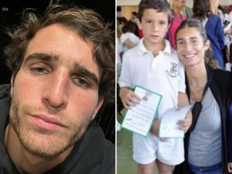 Valentín Yankelevich y una foto nunca antes vista de Romina Yan
