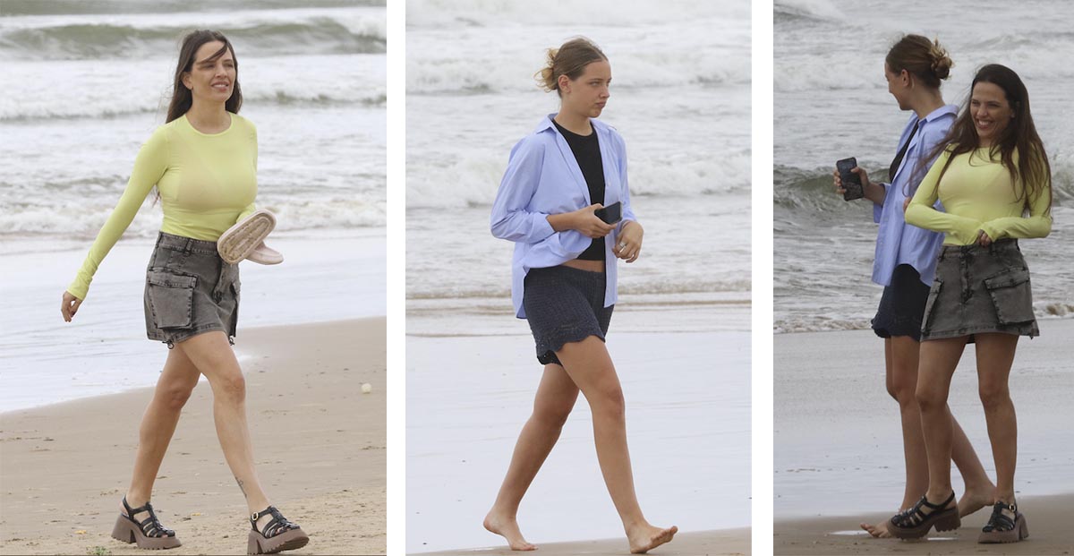 Ivana Figueiras y su hija Juana: looks en Punta del Este