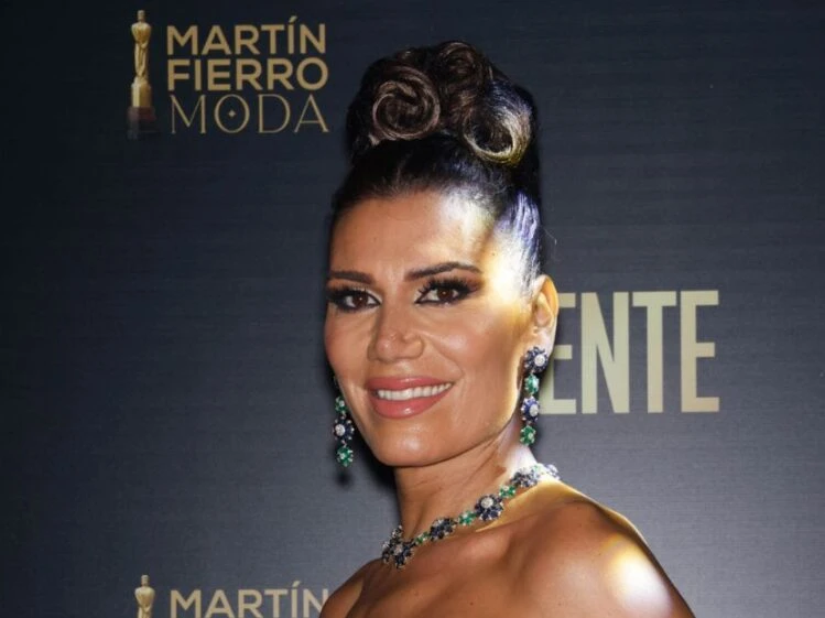 Flor de la V deslumbró con su look en los Martín Fierro de la Moda