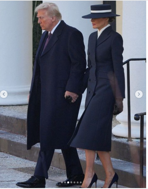 Los looks de las mujeres en la asunción de Donald Trump