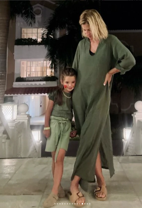 Las fotos de las vacaciones de Eugenia Tobal junto a su hija Ema