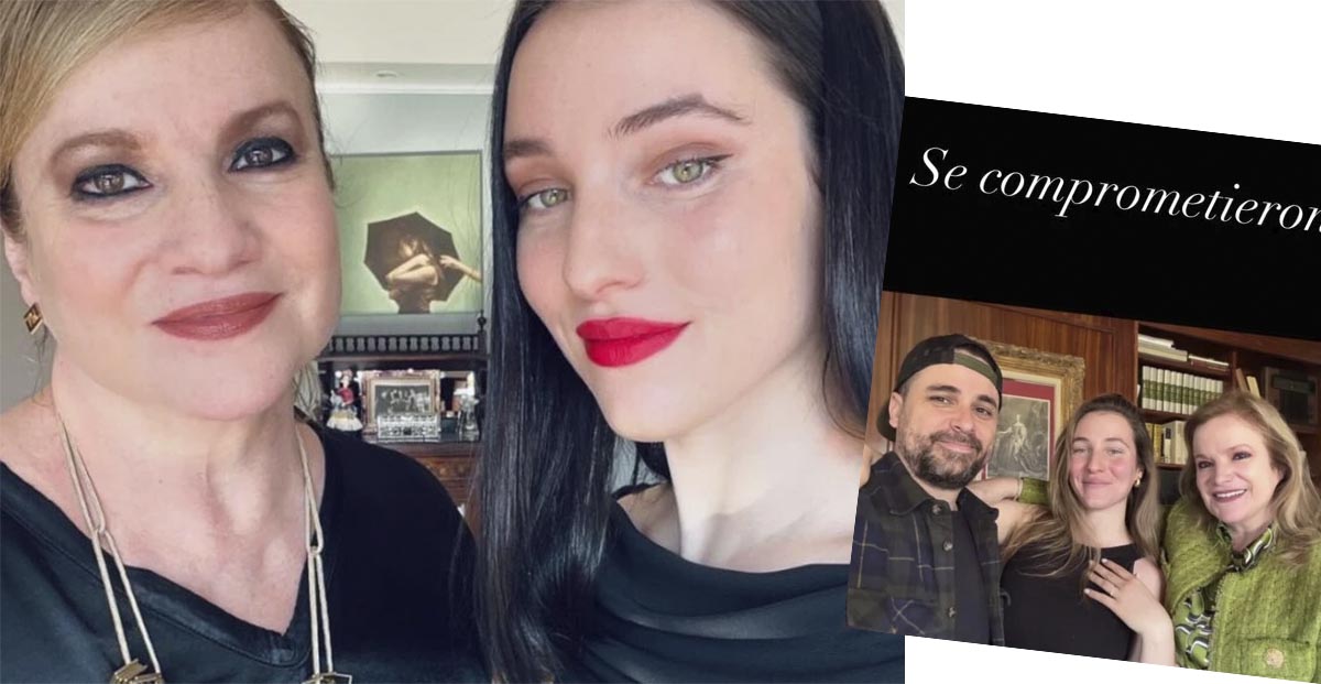 Lucía Galán anunció que su hija, Rocío Hazan, se casa este año