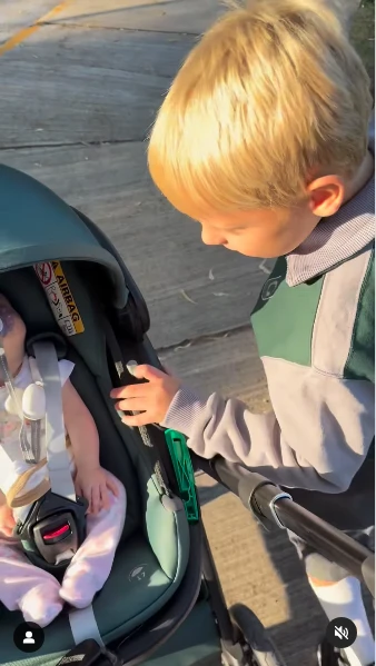 Mirko, el hijo de Marley, empezó 2º grado: las fotos