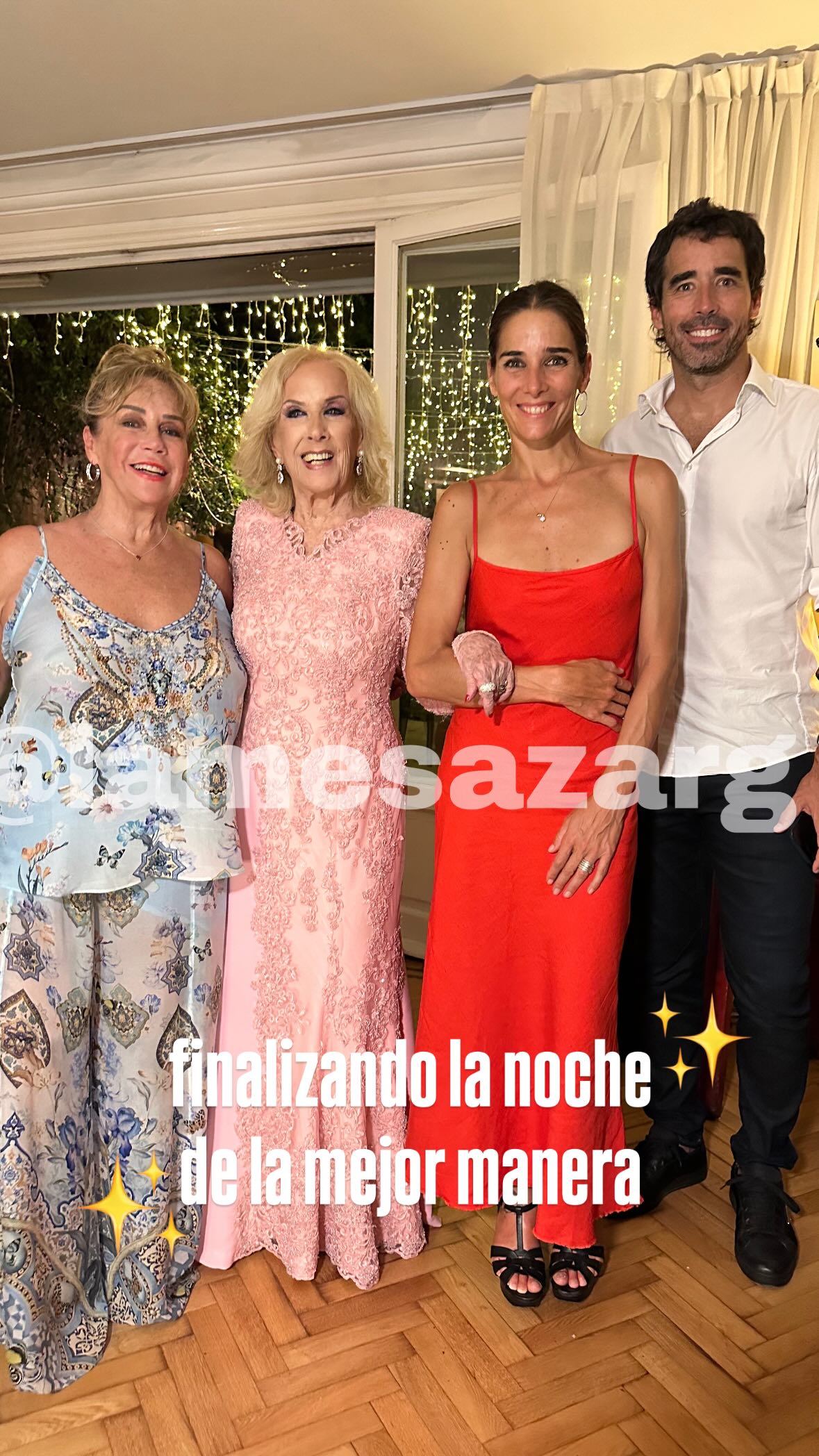 Las fotos de la megafiesta de cumpleaños de Mirtha Legrand