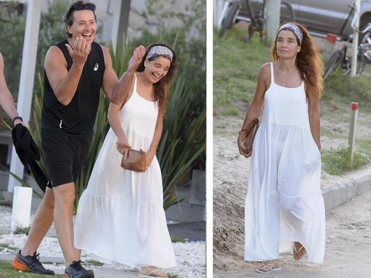 Verónica Varano y su look boho chic con un accesorio de tendencia
