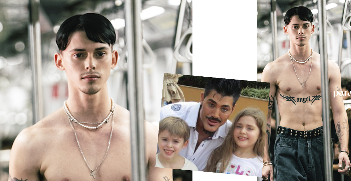 Felipe Fort debutó como modelo: desfiló en la BAFWEEK 2025