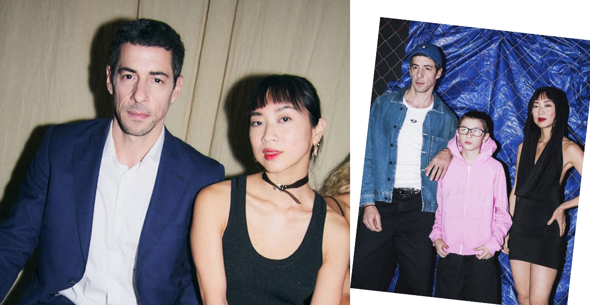 Esteban Lamothe y Débora Nishimoto, una pareja fashionista