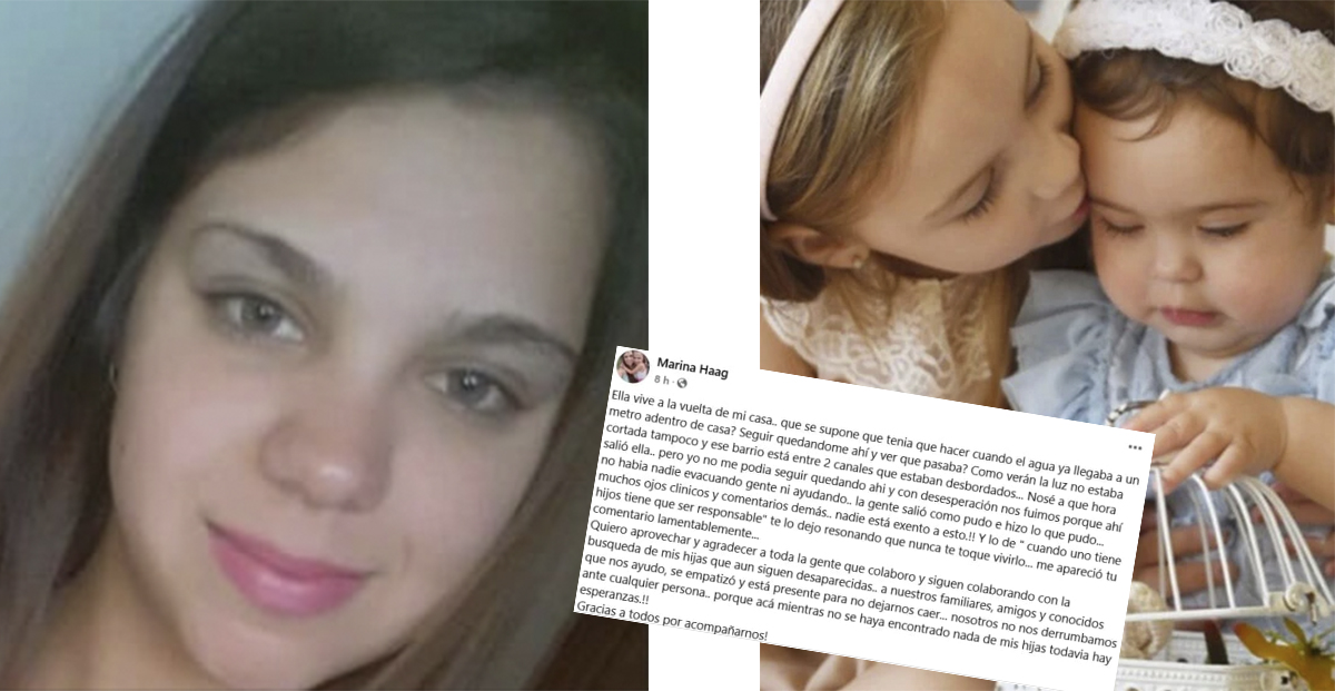Marina Haag, mamá de Pilar y Delfina Hecker y un fuerte descargo