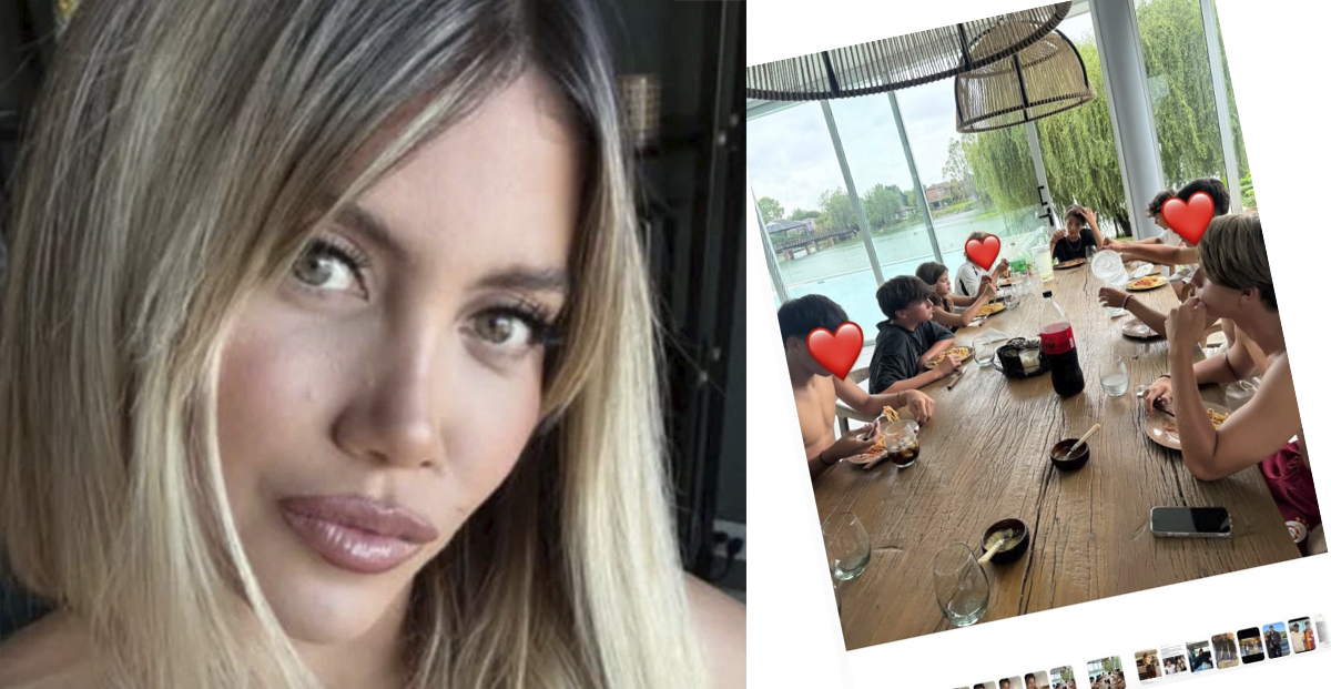 Wanda Nara publicó escandalosas fotos por error, que luego borró