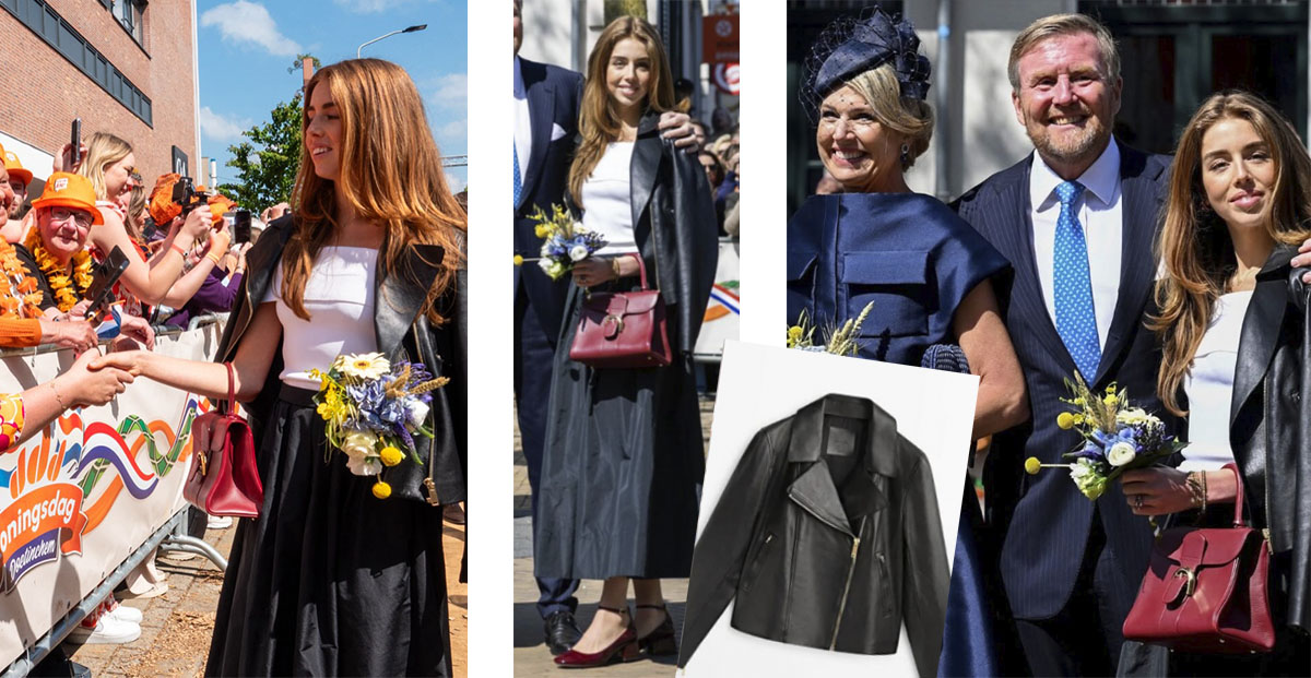 La princesa Alexia y su look rocker los festejos por el Día del Rey