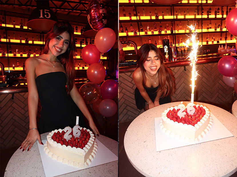 Cami Mayan celebró sus 26 años con un look total black súper glam y ...