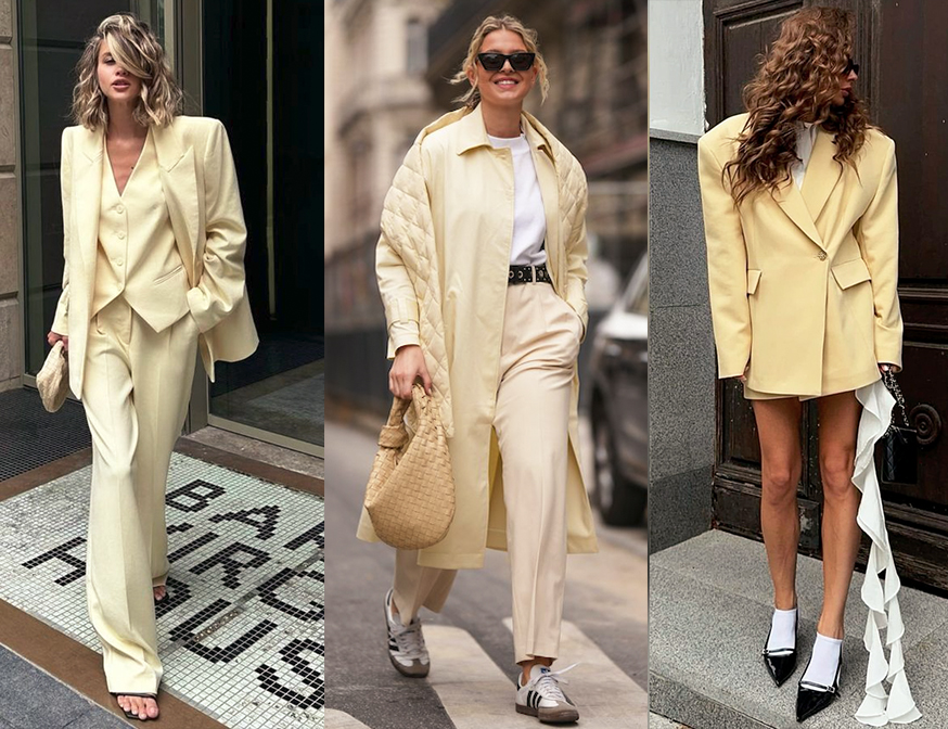 Butter yellow, el nuevo color estrella que ya se ve en las pasarelas y ...