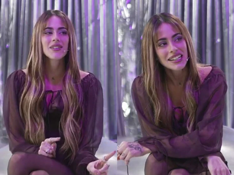Tini Stoessel y su look glamoroso en la presentación de "Futttura"
