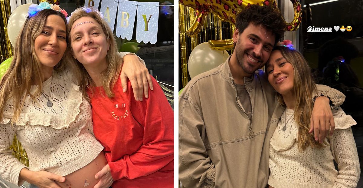 Así vivió Jimena Barón su baby shower sorpresa