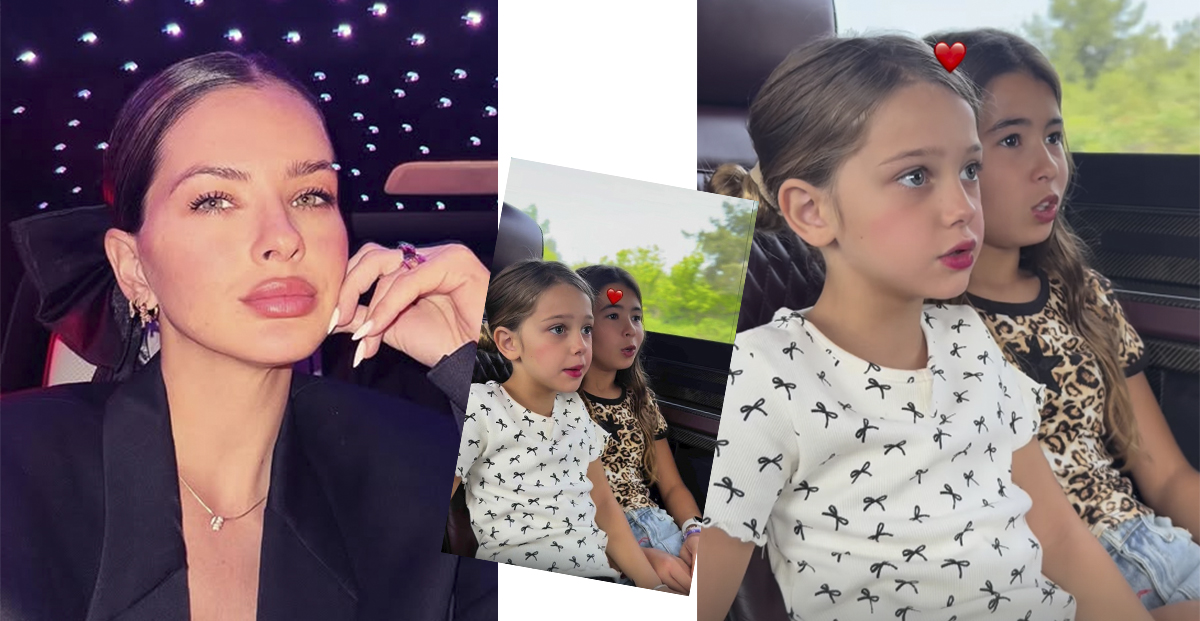 Magnolia Vicuña y Rufina Cabré, mini fashionistas en Estambul