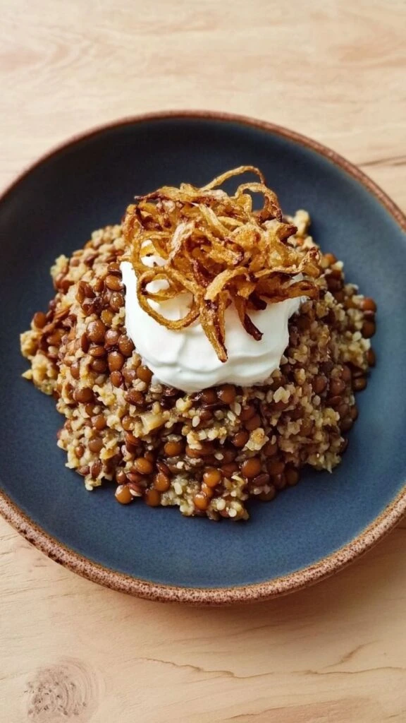 Mujaddara: la receta del plato árabe de lentejas y arroz