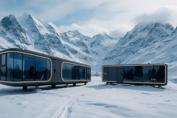 Las casas cápsula llegaron a Argentina