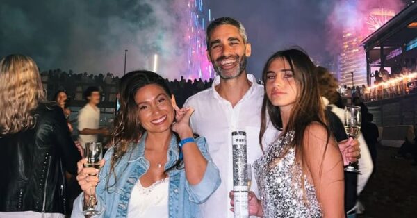 El divertido baile del Pollo Álvarez y Mimi, la hija de Tefi Russo