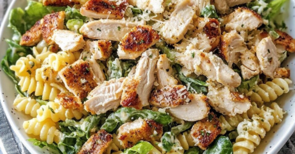 Ensalada César de pasta: una idea distinta para el almuerzo - Revista ...