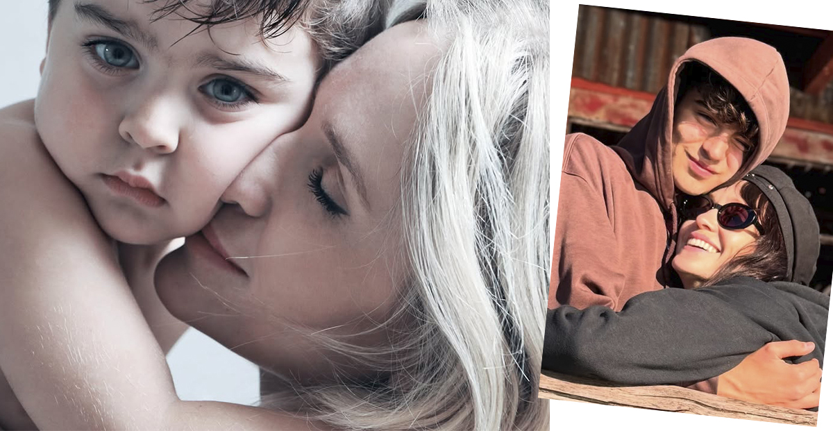 Brenda Gandini celebró los 14 años de su hijo Eloy Heredia