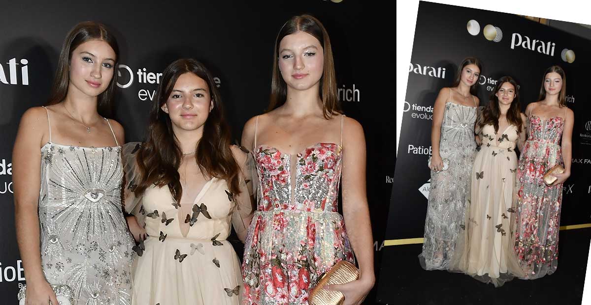 Indiana, Allegra y Sienna Cubero y sus looks en la gala Para Ti