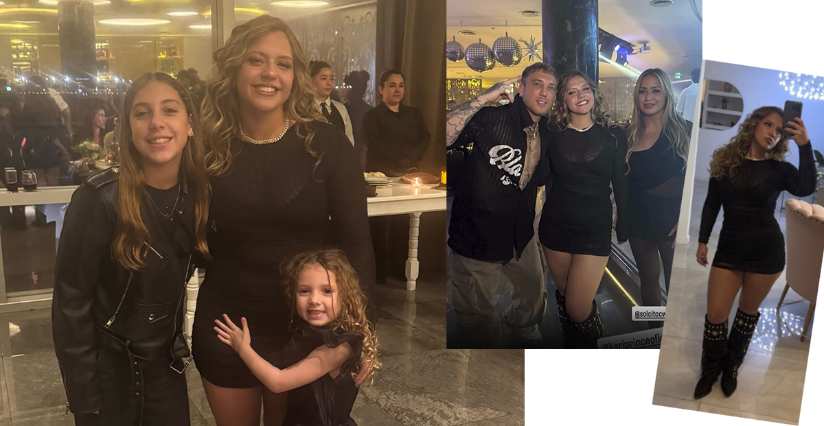 Sol Cwirkaluk celebró sus 18 con un look fashionista y rocker