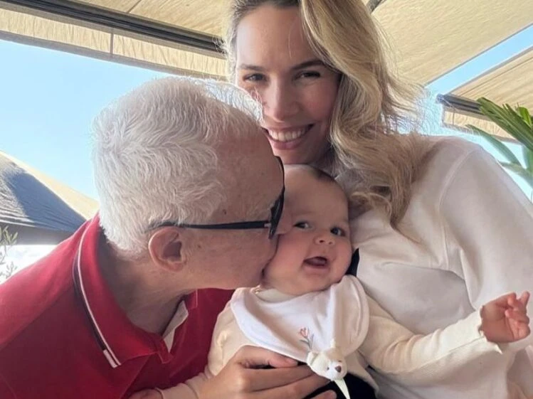 El amoroso saludo de Elina Constantini a su esposo Eduardo Constantini ...