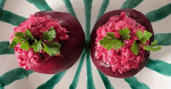 Remolachas rellenas con pollo y queso: una receta fácil y deliciosa ...