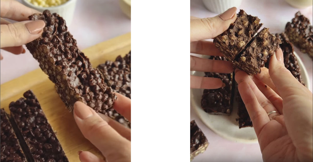 Cómo preparar barritas de chocolate y coco: snack saludable