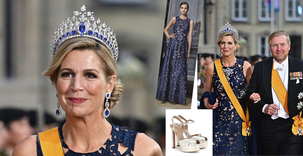 Máxima y su look en Luxemburgo: sofisticación y tradición real