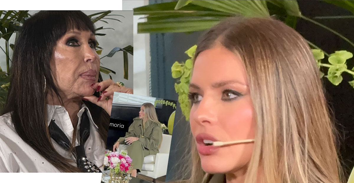 China Suárez y su look estilo utilitario para su entrevista con Moria