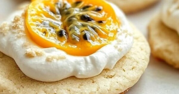 Passion fruit cookies: la receta de las galletitas con sabor a verano