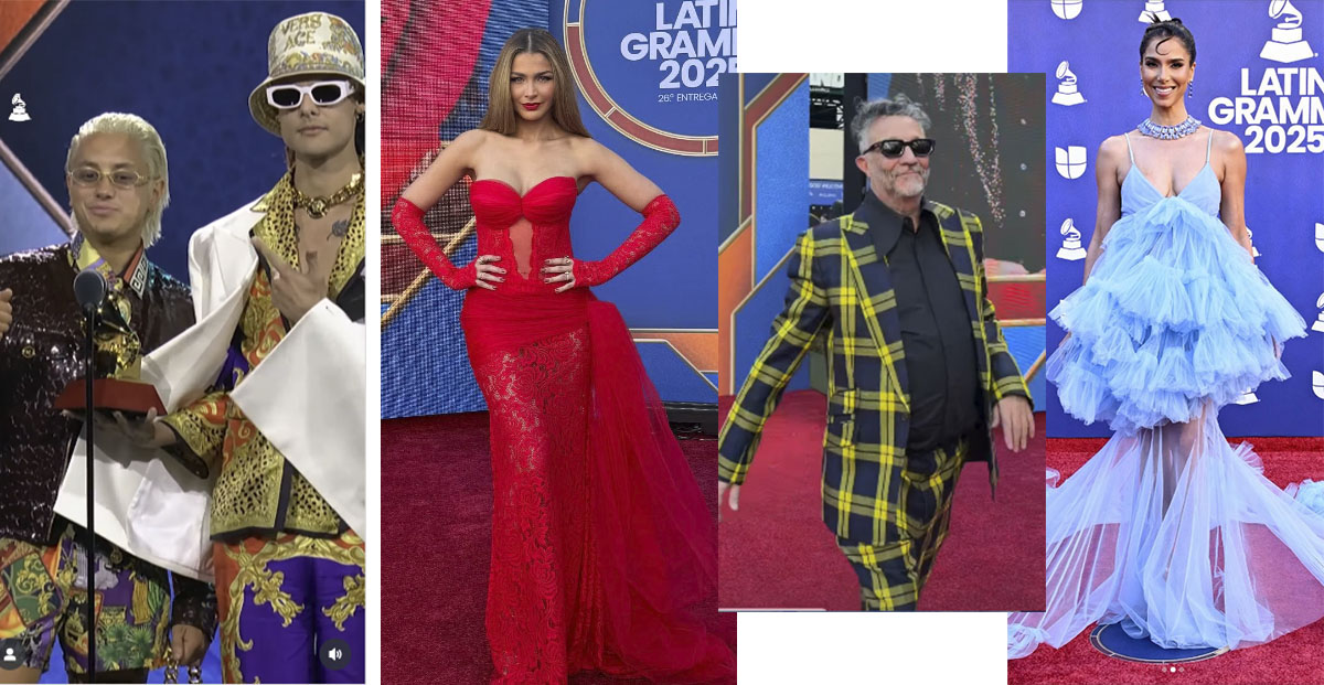 Latin Grammy 2025: los mejores looks de la alfombra roja